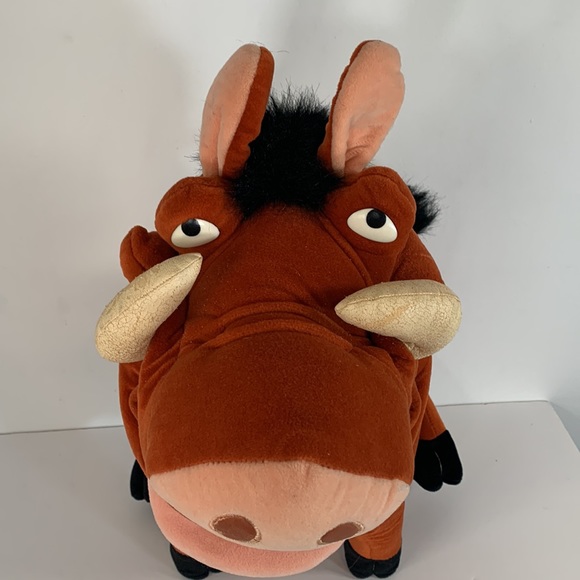 Disney | Toys | Disney 99s The Lion King Pumbaa Warthog 17 Jumbo Plush ...